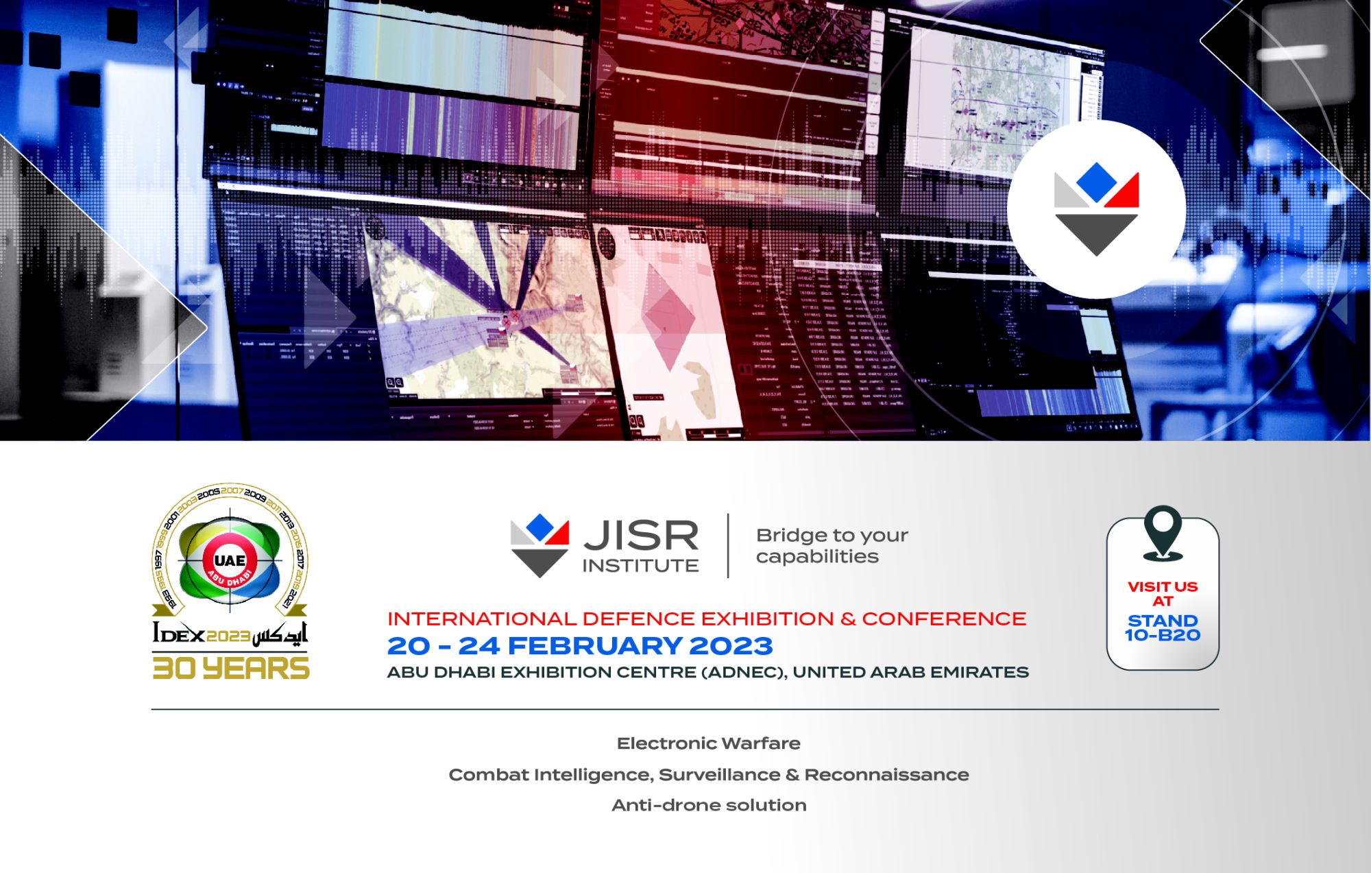 IDEX 2023 Invitation | JISR Institute